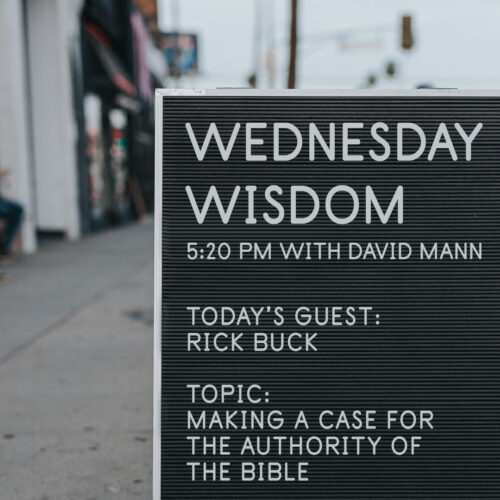 Rick Buck: Making A Case For The Authority Of The Bible - Life 100.3